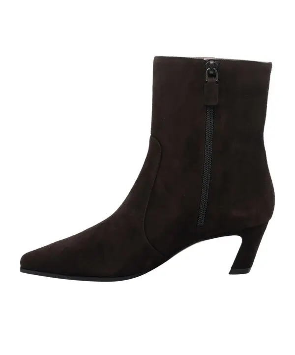 STUART WEITZMAN Pointed-toe High-heeled Ankle Boots - No