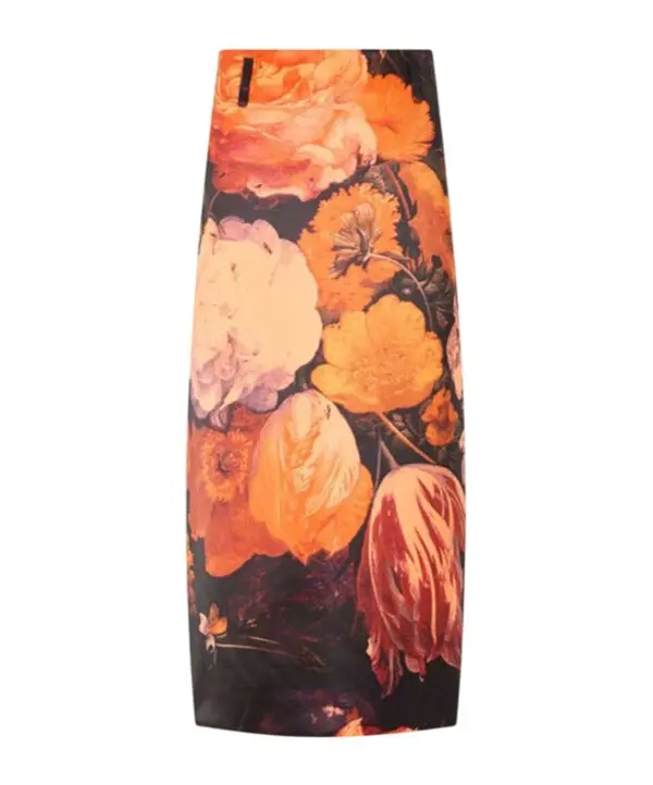 Dries Van Noten Printed Skirt