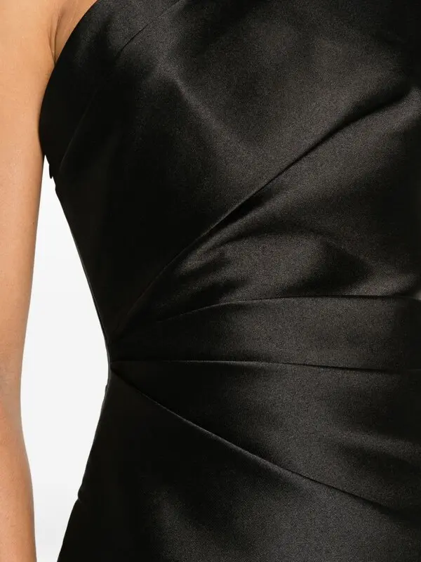 Solace One-shoulder Pleated Maxi Dress