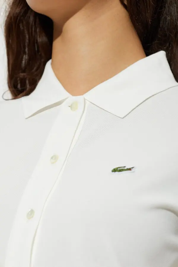 Lacoste Pleated-skirt Polo Mini Dress