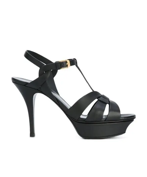 Saint Laurent Logo Sandals
