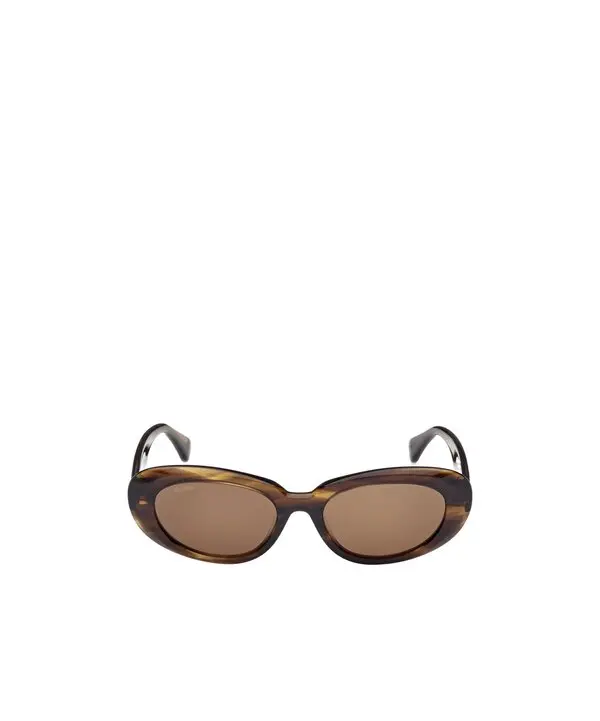 Max Mara Oval Frame Sunglasses - No