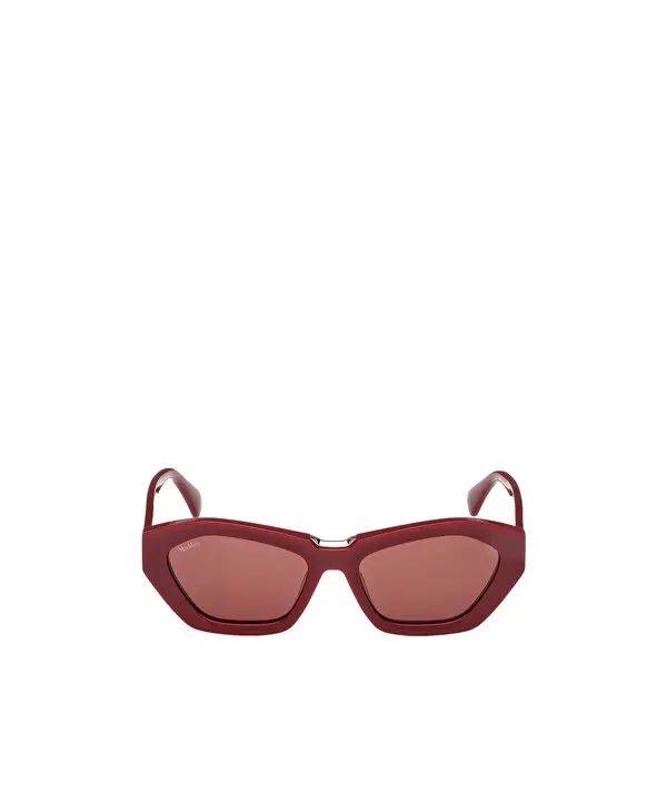 Max Mara Kate Geometric Frame Sunglasses - No