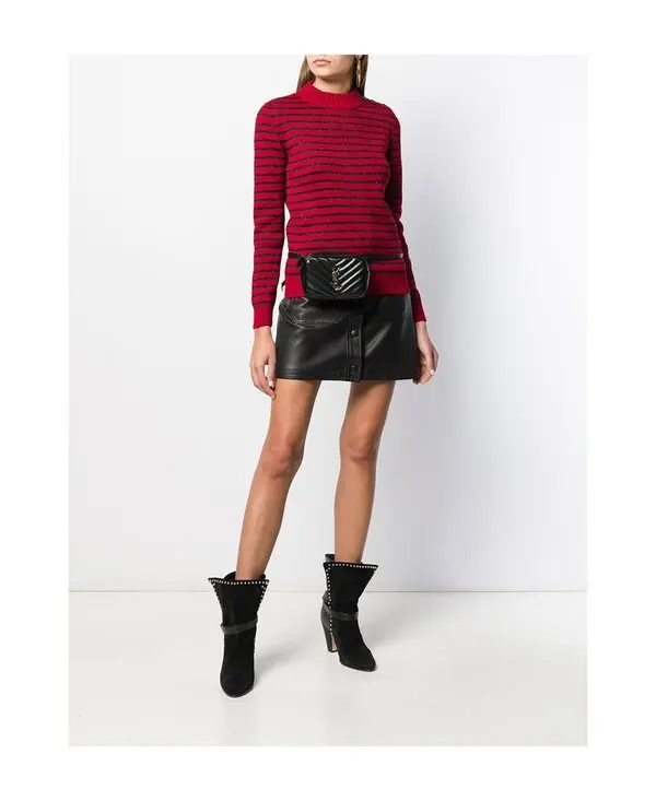 Saint Laurent Striped Knit Sweater