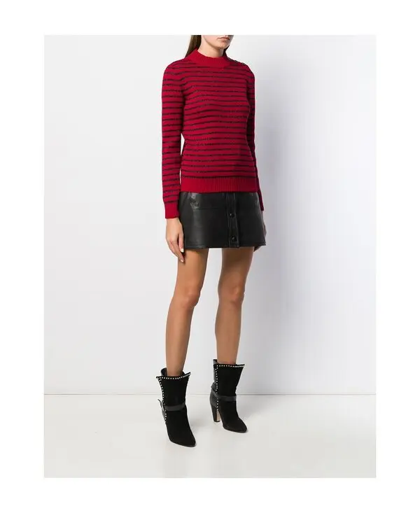 Saint Laurent Striped Knit Sweater