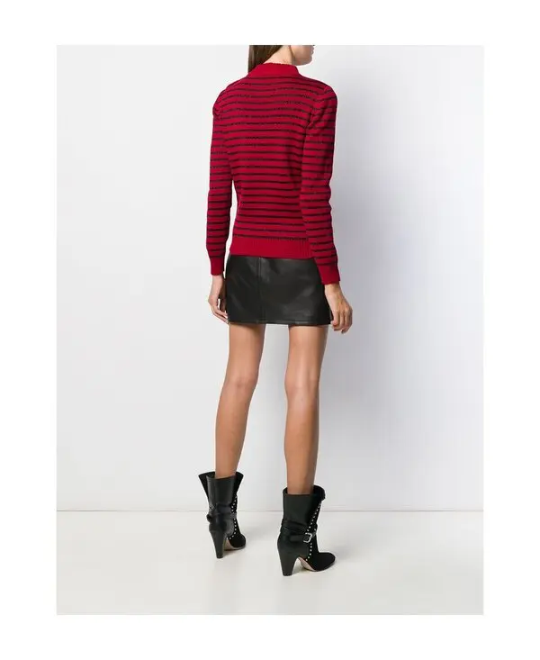 Saint Laurent Striped Knit Sweater