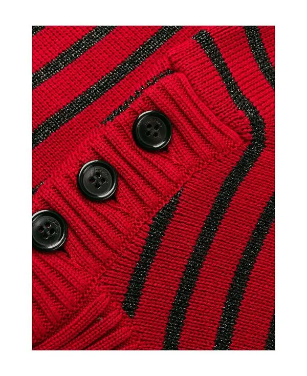 Saint Laurent Striped Knit Sweater