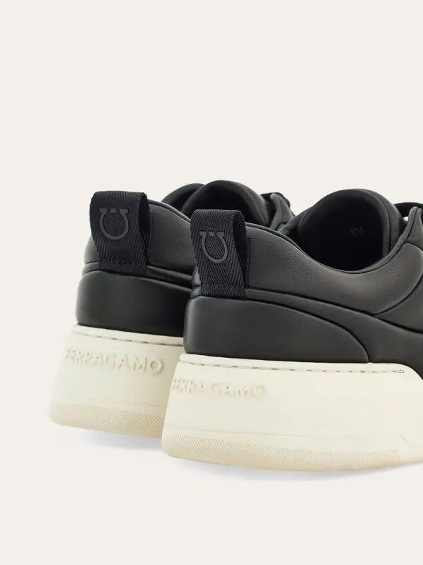 FERRAGAMO Logo Printed Lace-up Sneakers