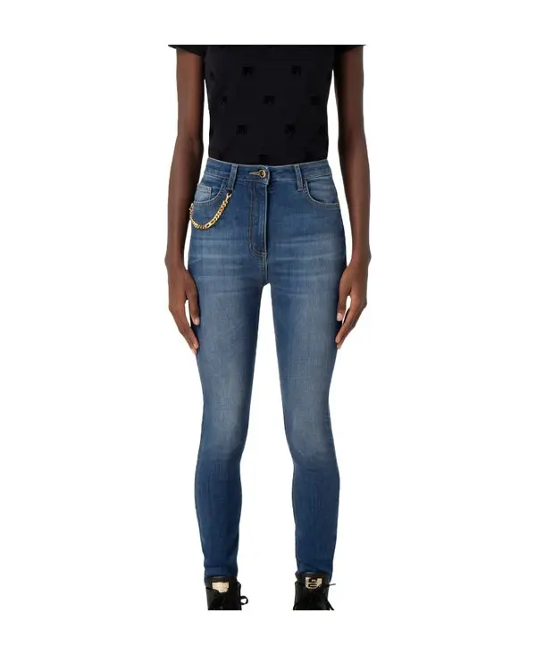 Elisabetta Franchi High-waisted Skinny Jeans