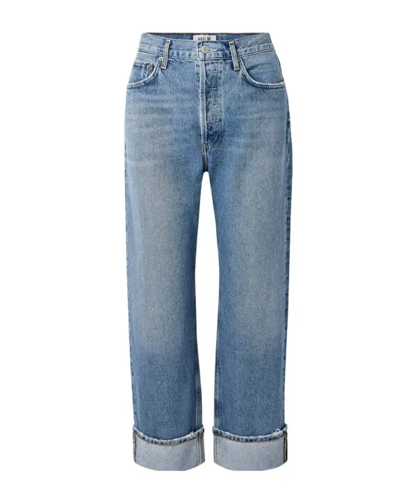 AGOLDE Straight-leg Cropped Jeans