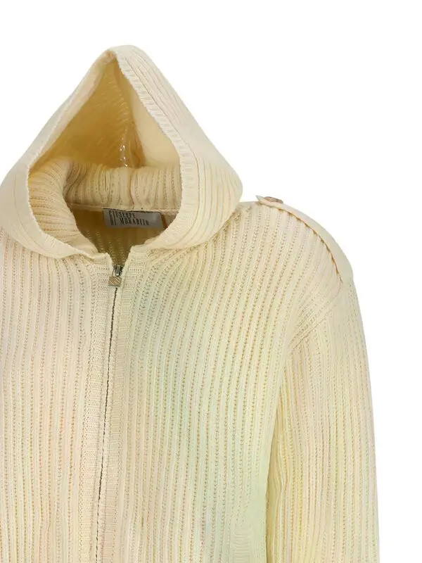 Giuseppe Di Morabito Lace-trim Ribbed Hoodie