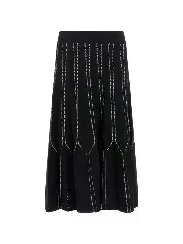 Elisabetta Franchi Origami Knit Skirt