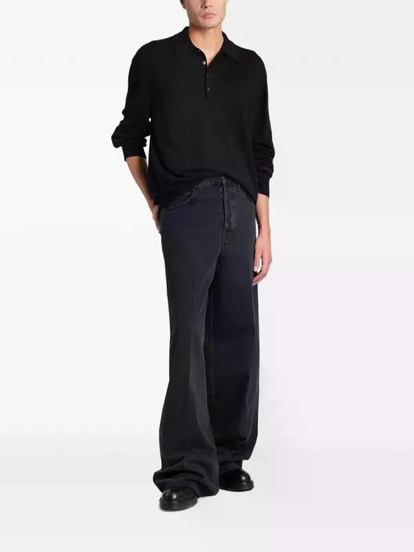 ANIPS Long-sleeve Polo Shirt