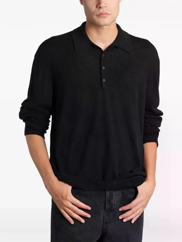 ANIPS Long-sleeve Polo Shirt