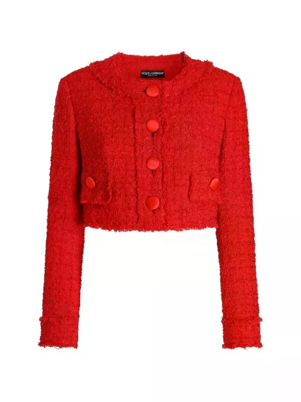 Dolce & Gabbana Short Tweed Jacket