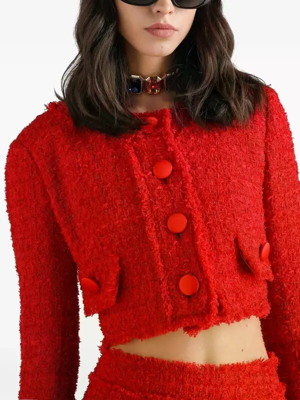 Dolce & Gabbana Short Tweed Jacket