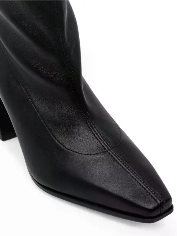 STUART WEITZMAN Square-toe Ankle Boots