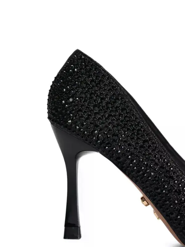 TWENTY FOURHAITCH Taylor Crystal-embellished Pointed-toe Pumps