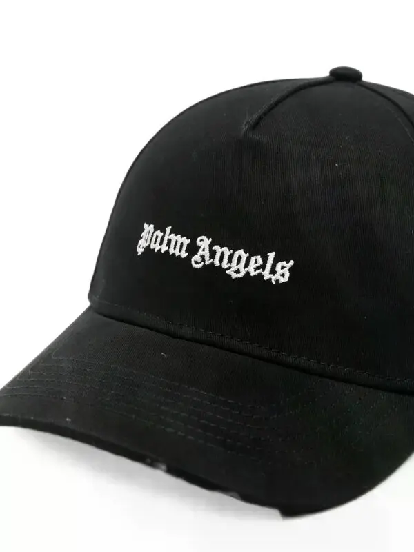 Palm Angels Logo-embroidered Baseball Cap