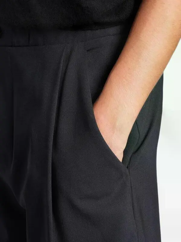 ANIPS Pleated Straight-leg Trousers
