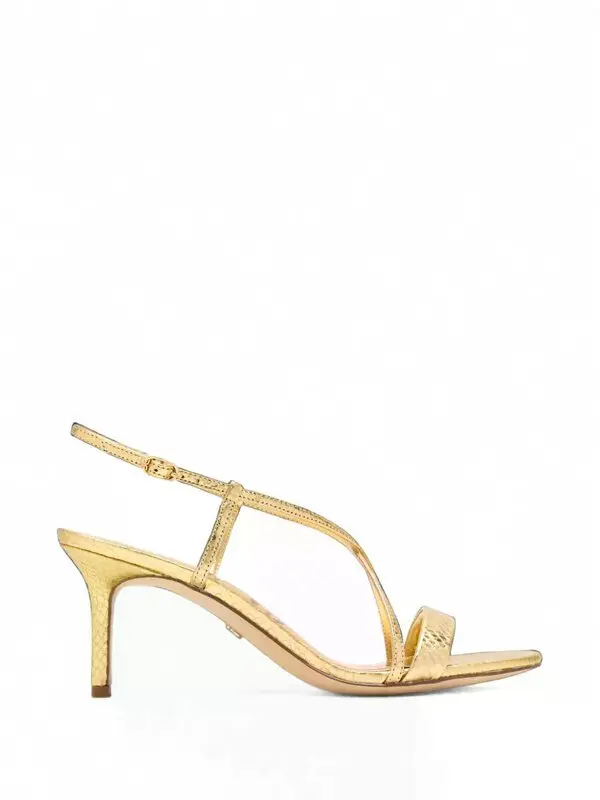 Sam Edelman Ginny Snakeskin-effect Leather Sandals