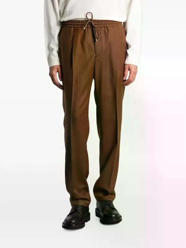 BRIGLIA 1949 Pleated Drawstring Trousers