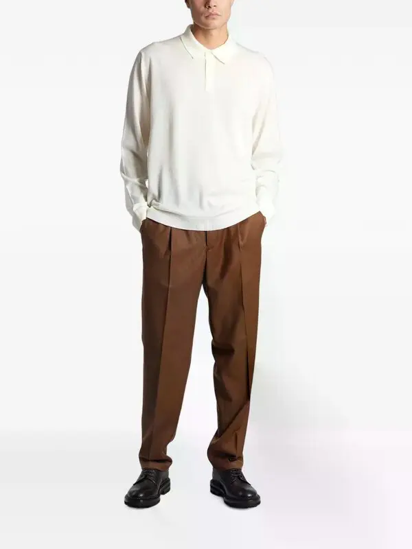 BRIGLIA 1949 Pleated Drawstring Trousers