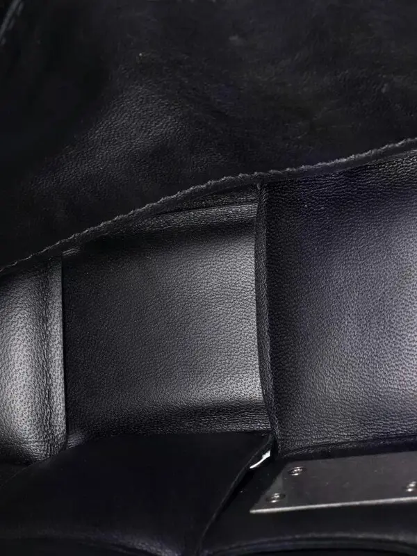 Bottega Veneta Cassette Chain Padded Maxi Intrecciato Leather Crossbody Bag - Black