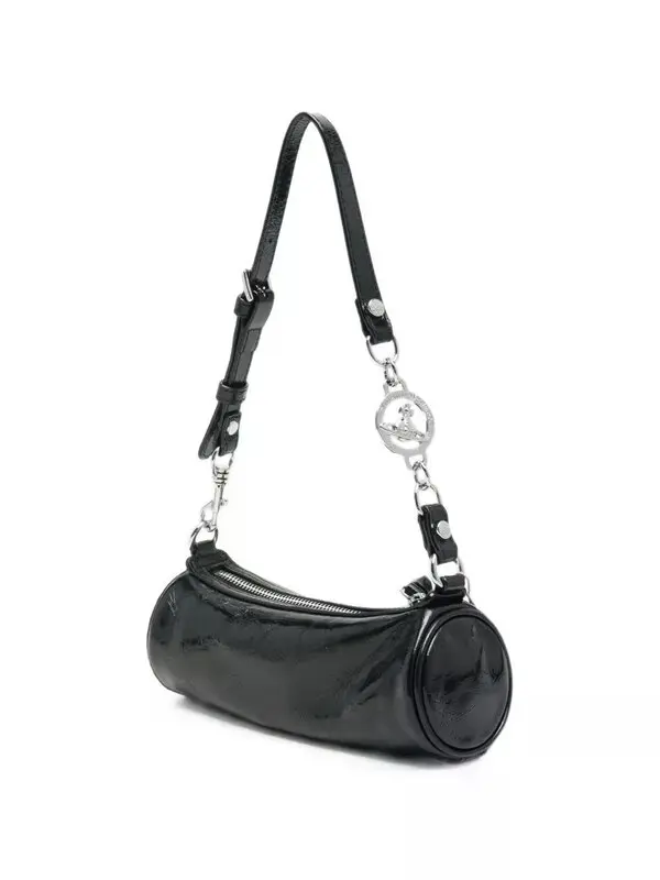 VIVIENNE WESTWOOD Cindy Patent-finish Shoulder Bag