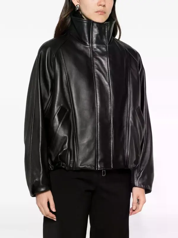 DUNO High-neck Panelled Coat