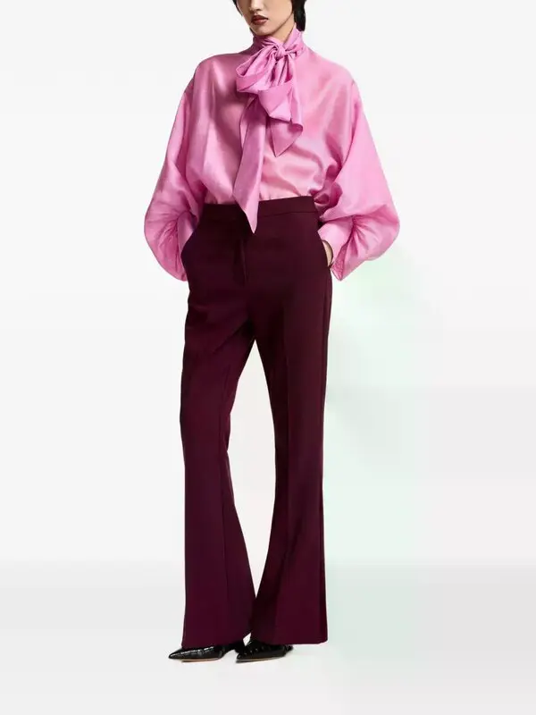 Essentiel Antwerp Keen Pressed-crease Flared Trousers