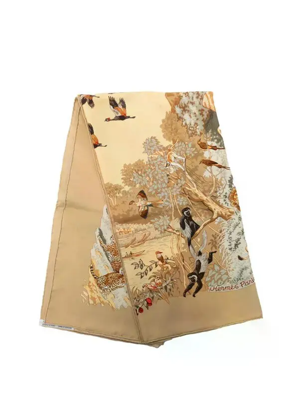 Hermès 20th Century Africa Silk Scarf 90 Scarves