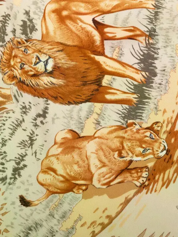 Hermès 20th Century Africa Silk Scarf 90 Scarves