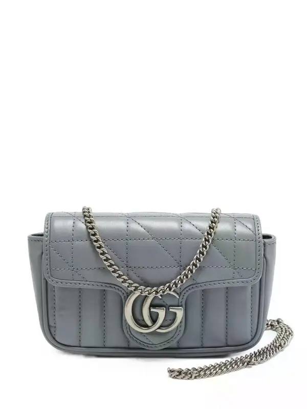 Gucci Mini Gg Marmont Quilted Shoulder Bag
