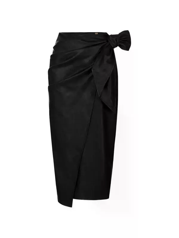Elisabetta Franchi Skirt With Sash Belt