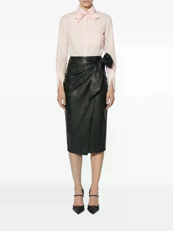 Elisabetta Franchi Skirt With Sash Belt