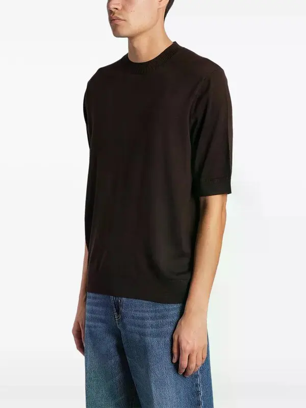BALLANTYNE Fine-knit T-shirt