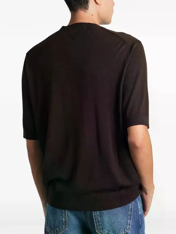BALLANTYNE Fine-knit T-shirt