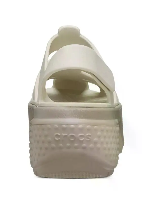 CROCS Stomp Fisherman Logo-print Sandals - Neutrals