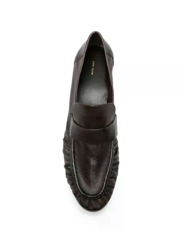 THE ROW Leather Loafers