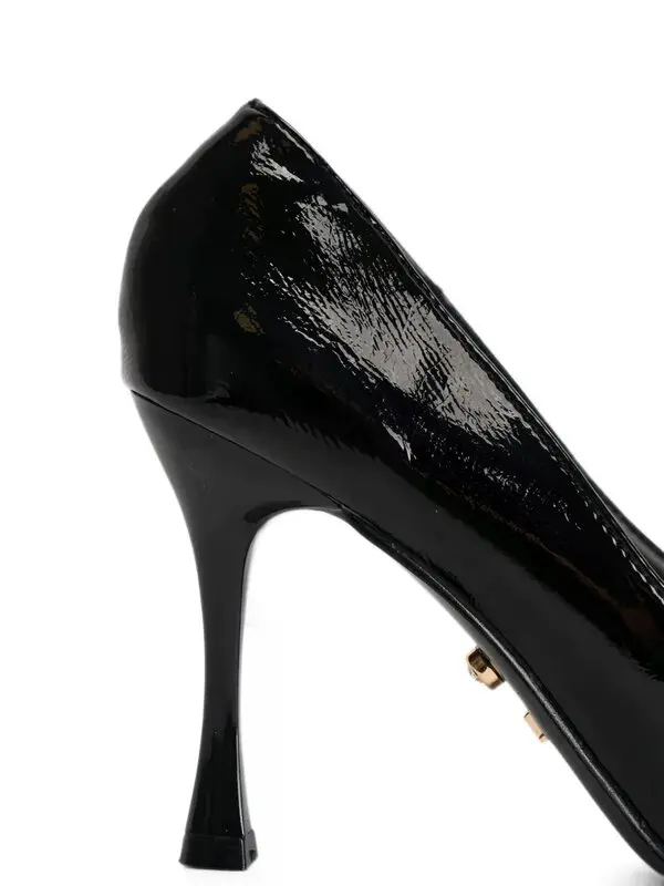 TWENTY FOURHAITCH Cyclor Patent-finish Pointed-toe Pumps