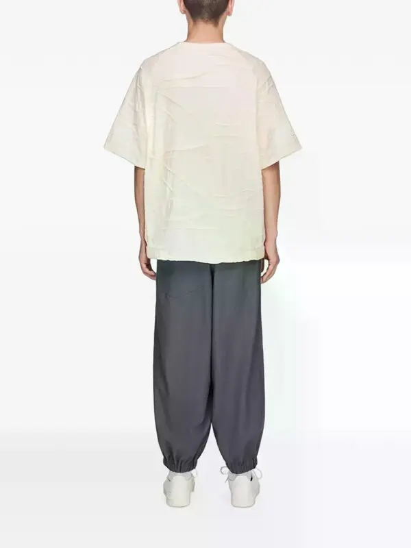Y3 Pleated Short-sleeve T-shirt