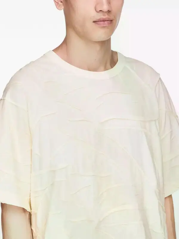 Y3 Pleated Short-sleeve T-shirt