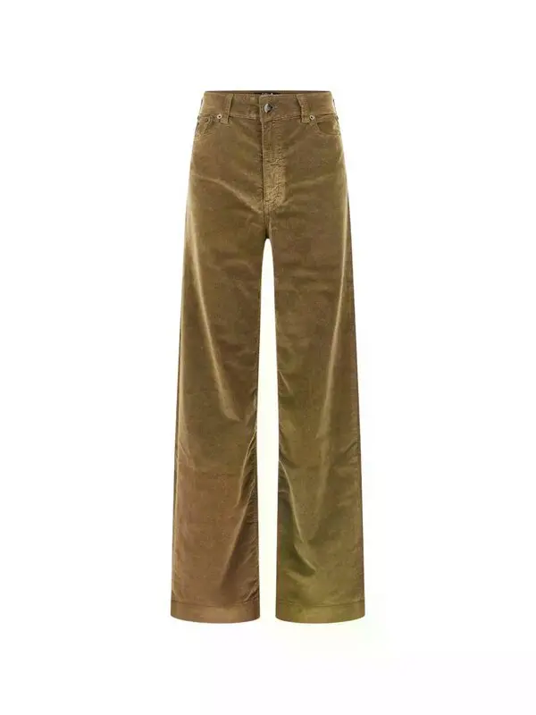 LOIS Corduroy Wide-leg Trousers