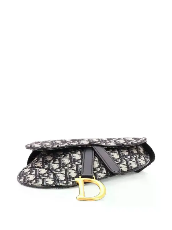 Dior Saddle Oblique Canvas Belt Bag
