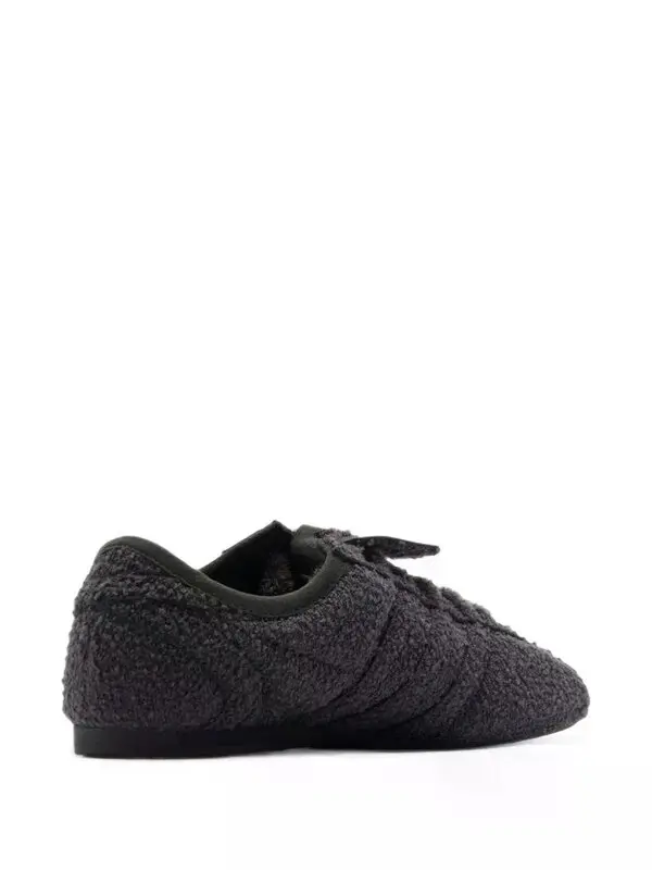 Adidas X Stella Mccartney Fleece-texture Logo-print Sneakers