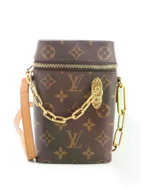 LOUIS VUITTON Phone Box Bag Monogram Canvas Crossbody Bag