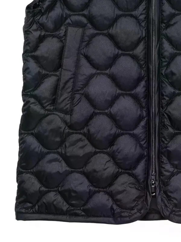 LUISA CERANO Quilted Hooded Gilet