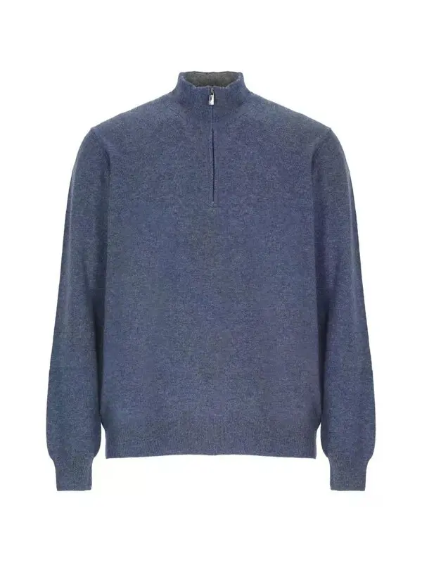 DELLA CIANA Half-zip Knitted Sweater