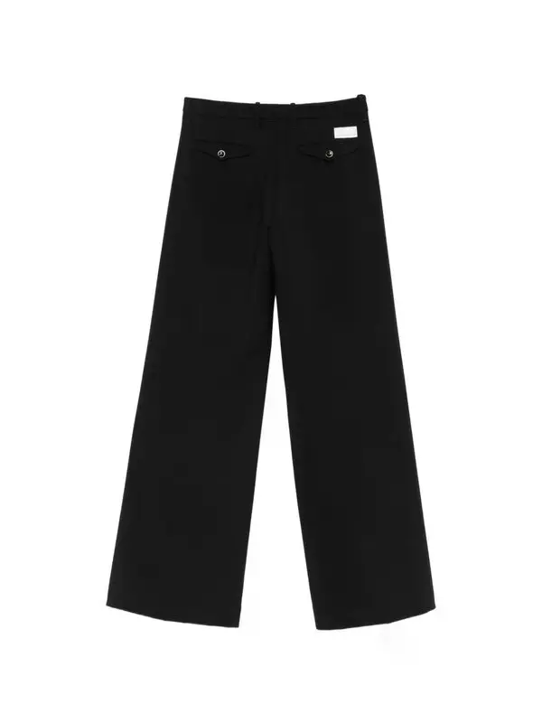 NINE:INTHE:MORNING Wide-leg Wool Trousers